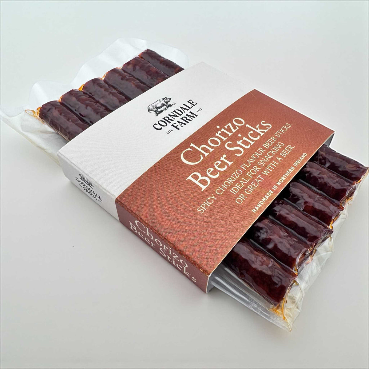 Corndale Farm Chorizo Beer Sticks | Basalt and Oak